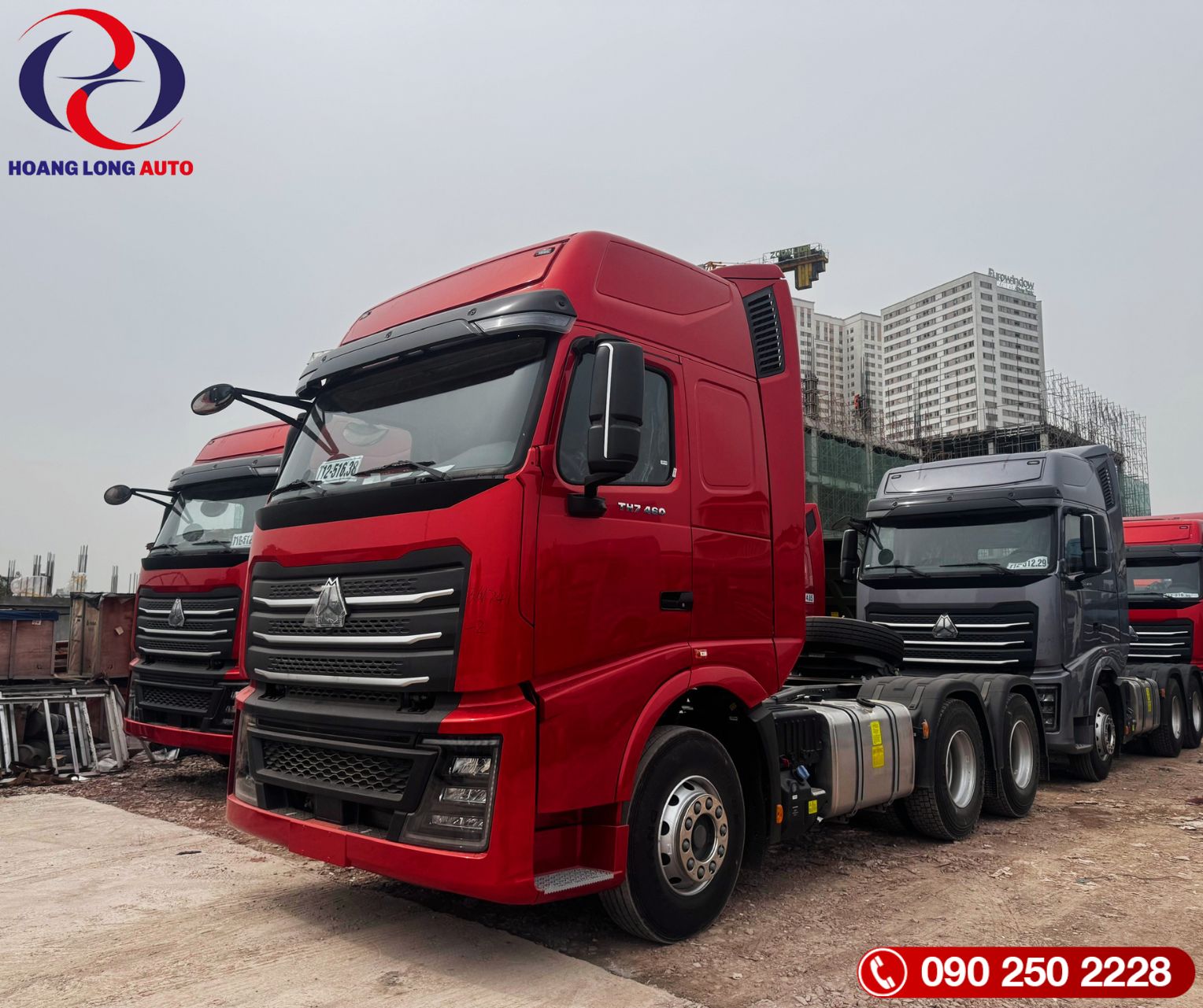 Đầu Kéo Howo TH7 NEW LUXURY 460HP – Xe Đầu Kéo Công Nghệ Đức Mạnh Mẽ Tiết Kiệm